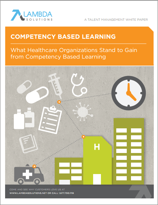Competency Based Learning in Healthcare